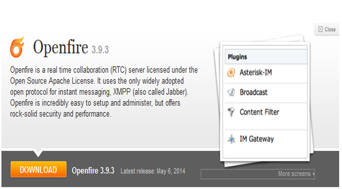Layanan Chat Server Openfire - Saadwebid
