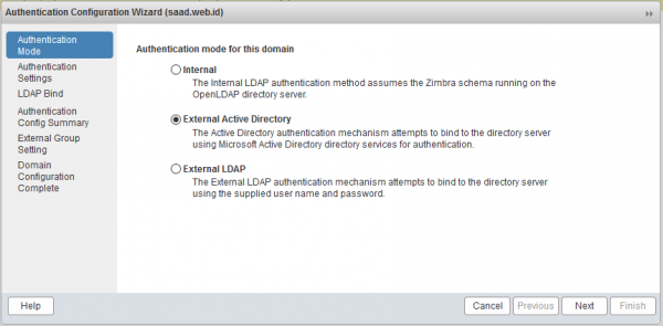 Integrasi Zimbra Dengan Active Directory Windows Server - Saadwebid
