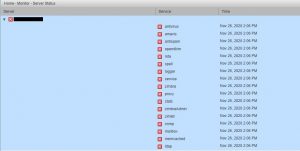 Status Zimbra Red Merah di Zimbra Admin - Saadwebid
